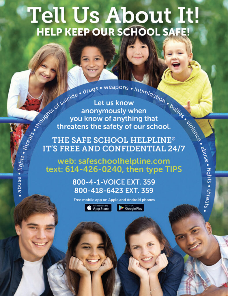 Safe School Helpline | St. Andrew School